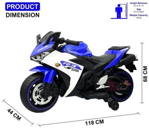 Kids Battery Operated Motorcycle - PuppetBox